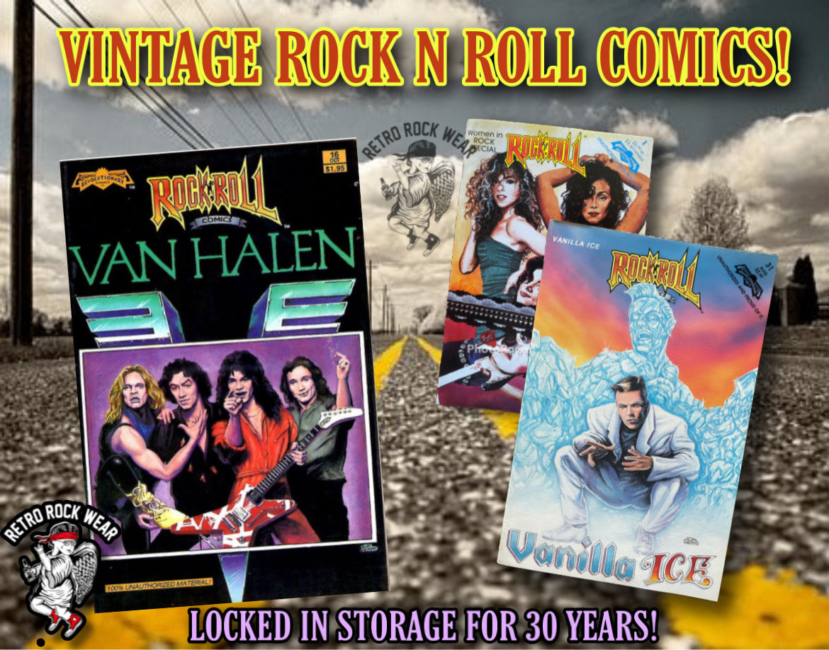 Vintage Rock N Roll Comic Books! – Retro Rock Wear