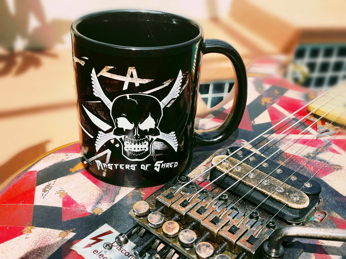 "Frankie EVH Tribute" 11OZ 11 oz. Black Mug ~ ALL OVER PRINT – Retro ...